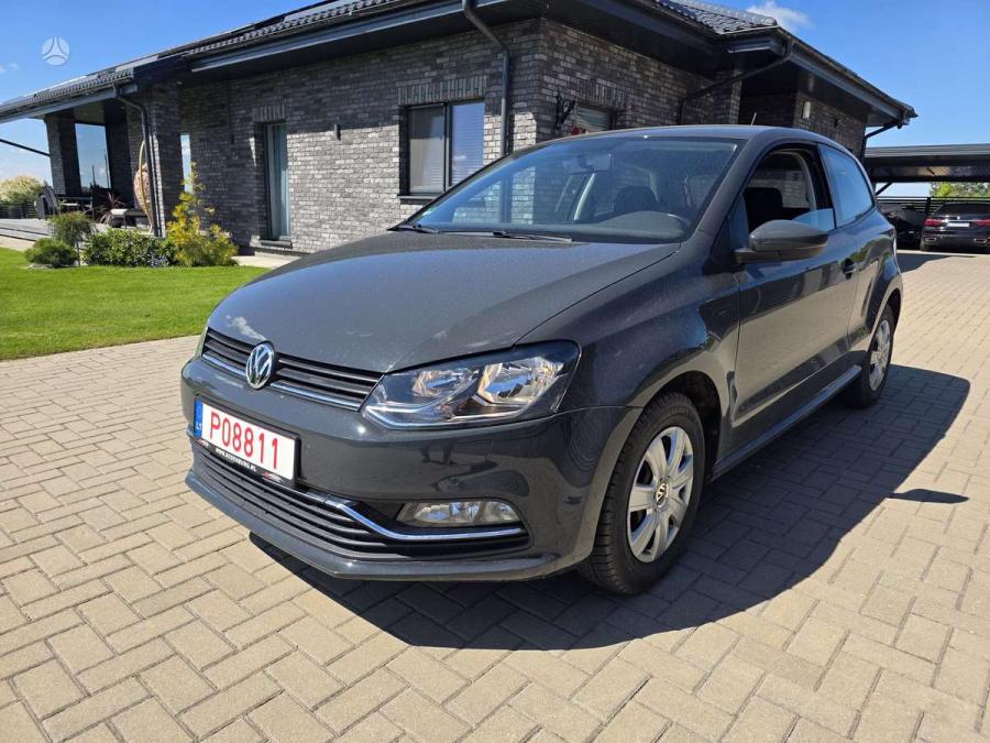 Pelēks Volkswagen Polo 2017 Alīta, ar dzinēja tilpumu 1.20 L un nobraukumu 63 tūkst. km par 5700 €, foto 1 vietnē AUTOMOTO.COM.LV