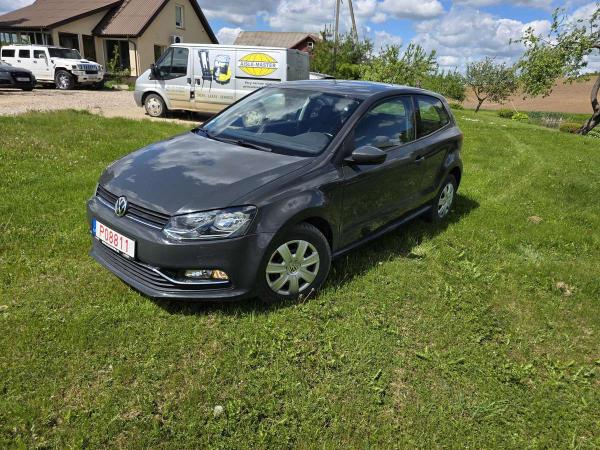 Grey Volkswagen Polo 2017 in Lazdijai, with an engine capacity of 1.20 L and mileage of 63 thousand km for 5800 €, photo 3 on AUTOMOTO.COM.LV