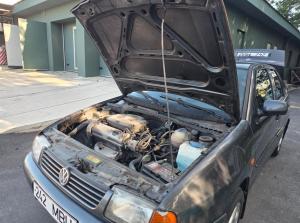 Pelēks Volkswagen Polo 1997 Tallina, ar dzinēja tilpumu 1.40 L un nobraukumu 151 tūkst. km par 950 €, foto 16 vietnē AUTOMOTO.COM.LV