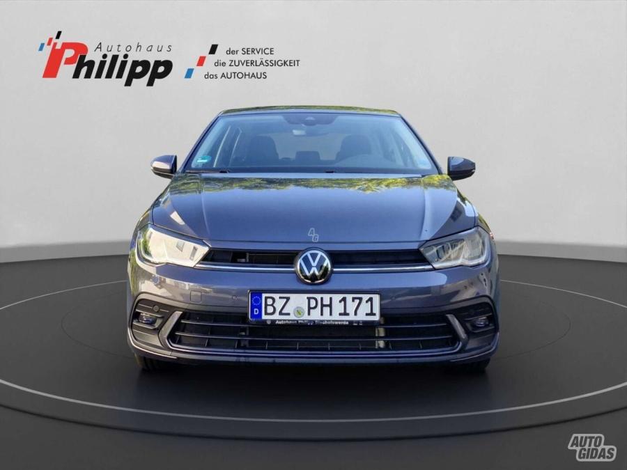 Grey Volkswagen Polo 2024 in Kaunas, with an engine capacity of 1.00 L and mileage of 13 thousand km for 25469 €, photo 8 on AUTOMOTO.COM.LV