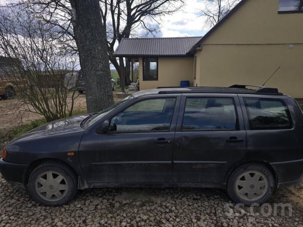 Grey Volkswagen Polo 1999 in Tukums, with an engine capacity of 1.90 L and mileage of 123 thousand km for 450 €, photo 1 on AUTOMOTO.COM.LV