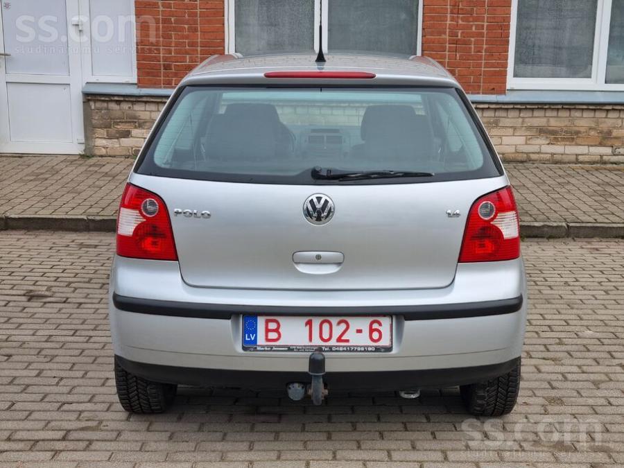Volkswagen Polo 2002 Ogre, ar dzinēja tilpumu 1.40 L un nobraukumu 131 tūkst. km par 2550 €, foto 8 vietnē AUTOMOTO.COM.LV