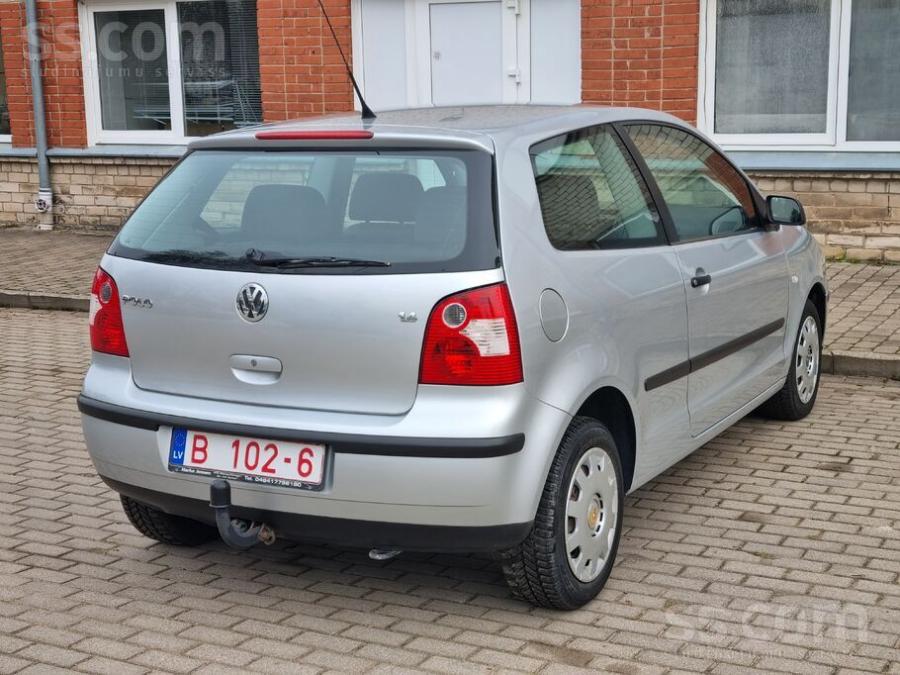 Volkswagen Polo 2002 Ogre, ar dzinēja tilpumu 1.40 L un nobraukumu 131 tūkst. km par 2550 €, foto 9 vietnē AUTOMOTO.COM.LV