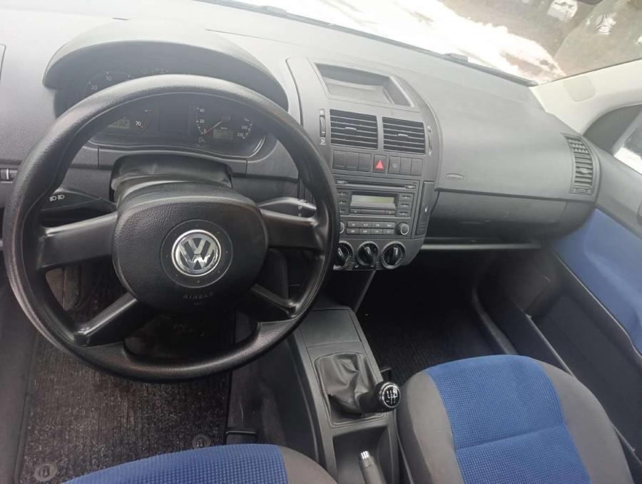 Volkswagen Polo 2005 in Vilnius, with an engine capacity of 1.20 L and mileage of 170 thousand km for 1499 €, photo 9 on AUTOMOTO.COM.LV
