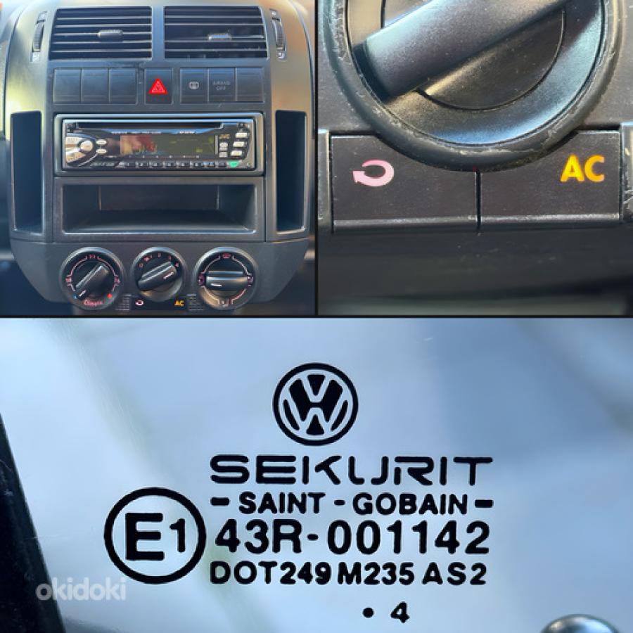 Volkswagen Polo 2005 Tallina, ar dzinēja tilpumu 1.40 L un nobraukumu 224 tūkst. km par 1499 €, foto 13 vietnē AUTOMOTO.COM.LV