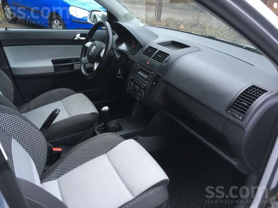 Volkswagen Polo 2006 Rīga, ar dzinēja tilpumu 1.40 L un nobraukumu 0 tūkst. km par 3950 €, foto 15 vietnē AUTOMOTO.COM.LV