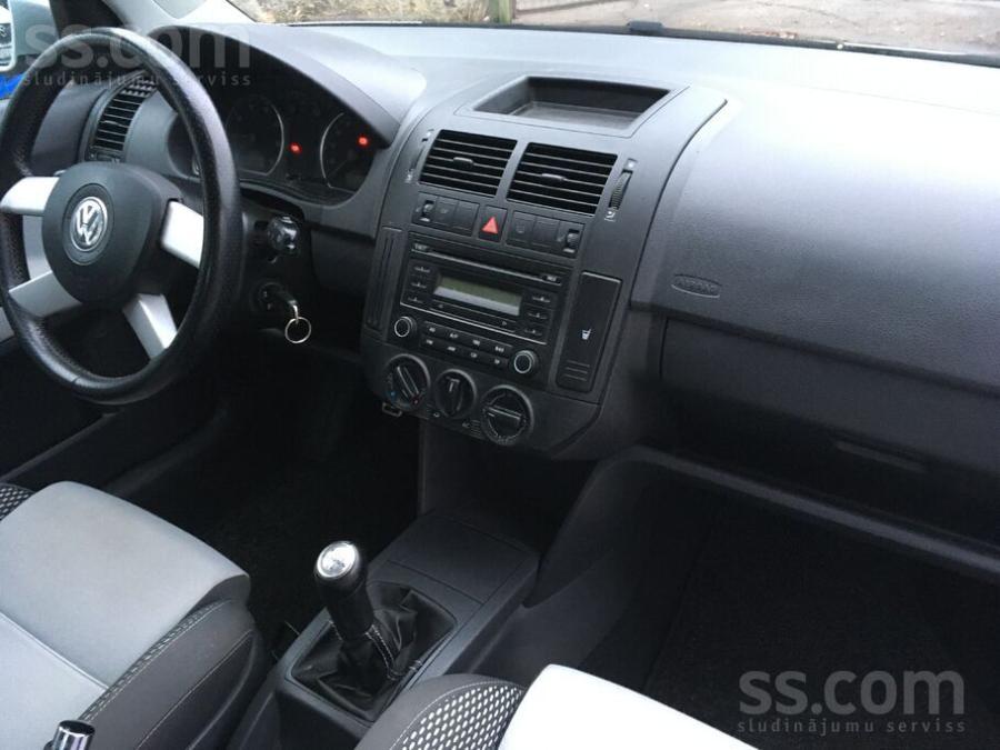 Volkswagen Polo 2006 Rīga, ar dzinēja tilpumu 1.40 L un nobraukumu 0 tūkst. km par 3950 €, foto 16 vietnē AUTOMOTO.COM.LV