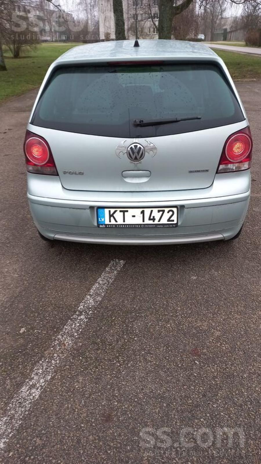 Volkswagen Polo 2007 Liepāja, ar dzinēja tilpumu 1.40 L un nobraukumu 239 tūkst. km par 1850 €, foto 5 vietnē AUTOMOTO.COM.LV