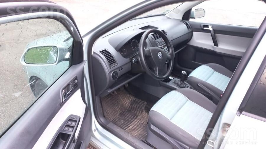 Volkswagen Polo 2007 Liepāja, ar dzinēja tilpumu 1.40 L un nobraukumu 239 tūkst. km par 1850 €, foto 9 vietnē AUTOMOTO.COM.LV