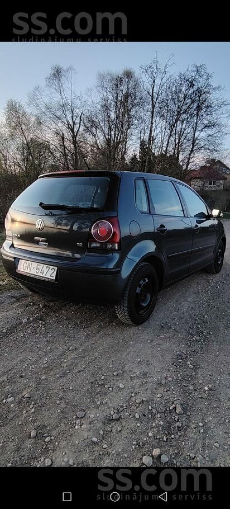 Volkswagen Polo 2007 in Rezekne, with an engine capacity of 1.20 L and mileage of 214 thousand km for 1350 €, photo 7 on AUTOMOTO.COM.LV
