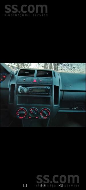 Volkswagen Polo 2007 in Rezekne, with an engine capacity of 1.20 L and mileage of 214 thousand km for 1350 €, photo 18 on AUTOMOTO.COM.LV