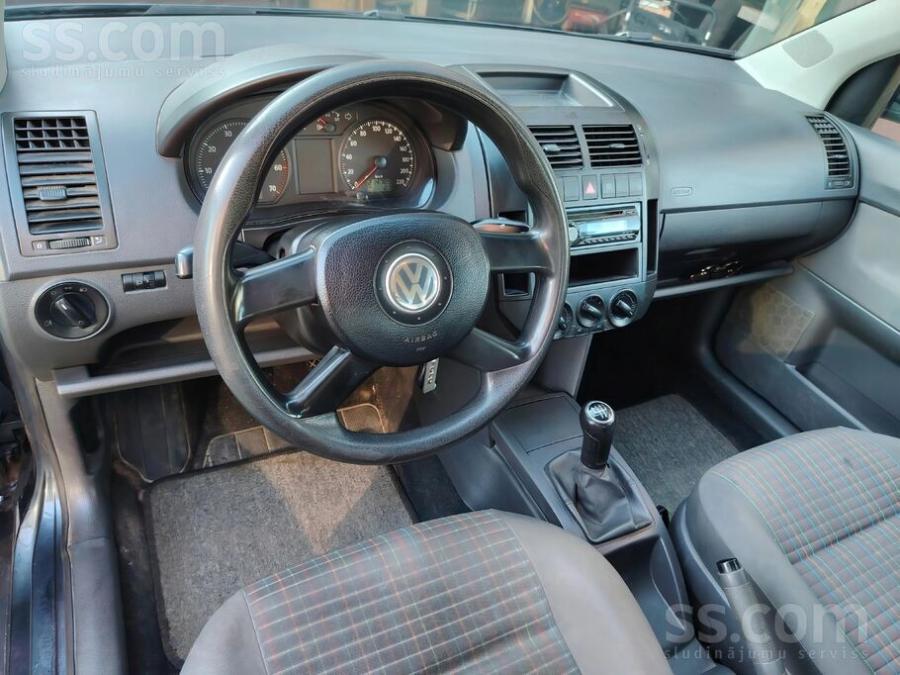 Volkswagen Polo 2007 in Rezekne, with an engine capacity of 1.20 L and mileage of 214 thousand km for 1350 €, photo 23 on AUTOMOTO.COM.LV