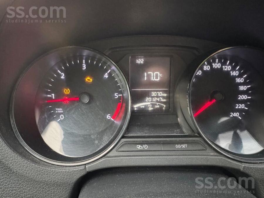 Volkswagen Polo 2016 in Aizkraukle, with an engine capacity of 1.40 L and mileage of 201 thousand km for 4200 €, photo 12 on AUTOMOTO.COM.LV