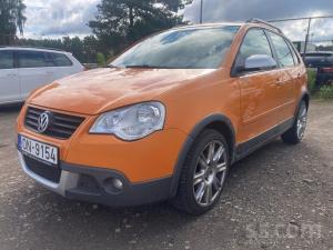 Oranžs Volkswagen Polo 2009 Rīga, ar dzinēja tilpumu 1.40 L un nobraukumu 204 tūkst. km par 3700 €, foto  vietnē AUTOMOTO.COM.LV