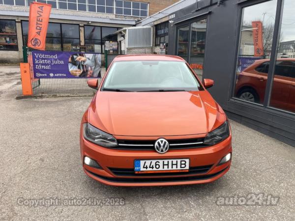Orange Volkswagen Polo 2018 in Tallinn, with an engine capacity of 1.00 L and mileage of 195 thousand km for 6990 €, photo 5 on AUTOMOTO.COM.LV