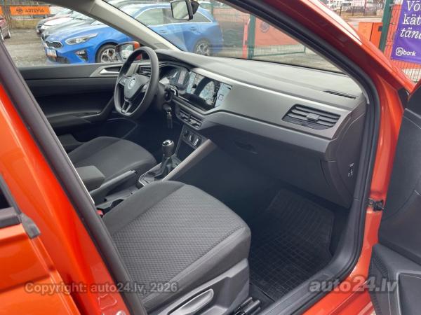 Orange Volkswagen Polo 2018 in Tallinn, with an engine capacity of 1.00 L and mileage of 195 thousand km for 6990 €, photo 8 on AUTOMOTO.COM.LV