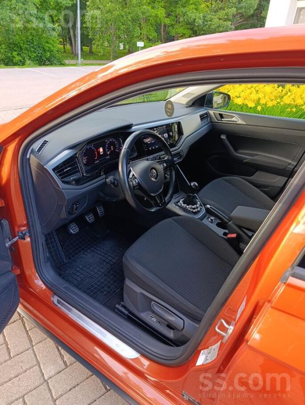 Oranžs Volkswagen Polo 2018 Ludza, ar dzinēja tilpumu 1.60 L un nobraukumu 216 tūkst. km par 8400 €, foto 10 vietnē AUTOMOTO.COM.LV