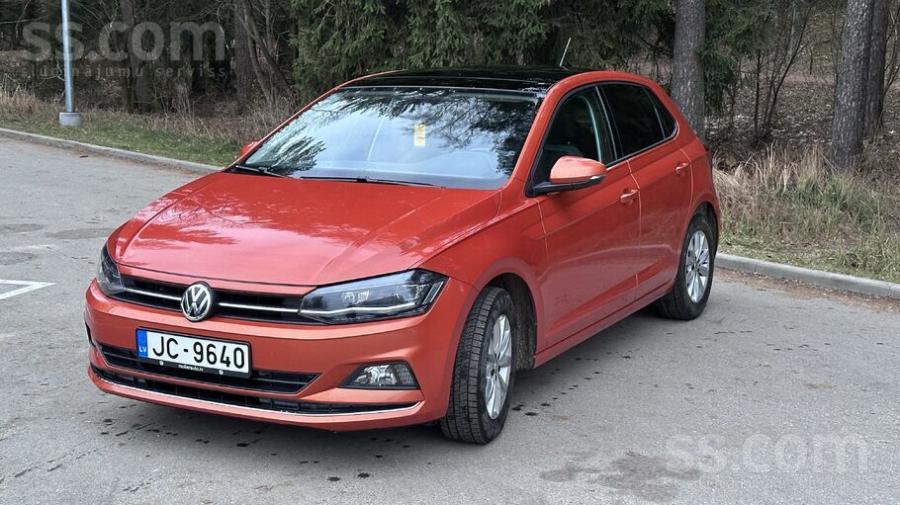 Oranžs Volkswagen Polo 2019 Rīga, ar dzinēja tilpumu 1.00 L un nobraukumu 101 tūkst. km par 13000 €, foto 2 vietnē AUTOMOTO.COM.LV