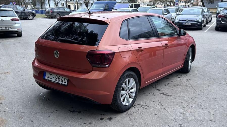 Oranžs Volkswagen Polo 2019 Rīga, ar dzinēja tilpumu 1.00 L un nobraukumu 101 tūkst. km par 13000 €, foto 4 vietnē AUTOMOTO.COM.LV