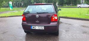 Red Volkswagen Polo 2001 in Riga, with an engine capacity of 1.40 L and mileage of 207 thousand km for 790 €, photo 3 on AUTOMOTO.COM.LV