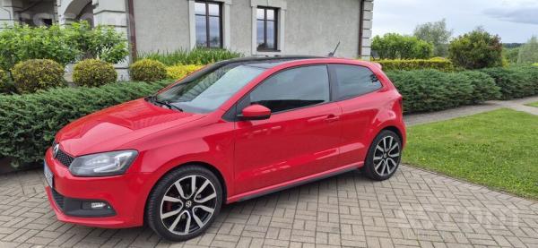 Red Volkswagen Polo 2012 in Jekabpils, with an engine capacity of 1.40 L and mileage of 151 thousand km for 8300 €, photo 2 on AUTOMOTO.COM.LV