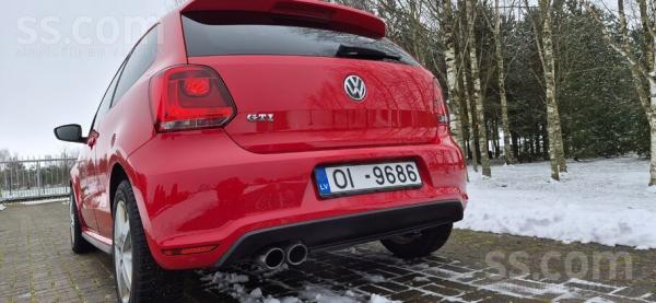 Sarkans Volkswagen Polo 2012 Jēkabpils, ar dzinēja tilpumu 1.40 L un nobraukumu 151 tūkst. km par 8300 €, foto 6 vietnē AUTOMOTO.COM.LV