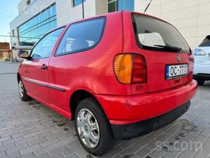 Sarkans Volkswagen Polo 1996 Rīga, ar dzinēja tilpumu 1.00 L un nobraukumu 0 tūkst. km par 1100 €, foto 8 vietnē AUTOMOTO.COM.LV