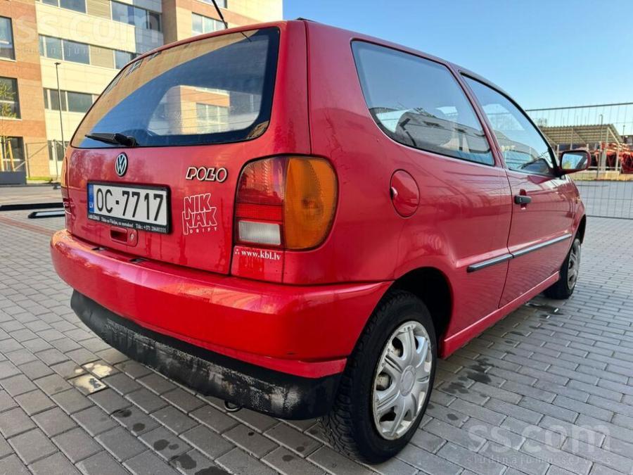 Sarkans Volkswagen Polo 1996 Rīga, ar dzinēja tilpumu 1.00 L un nobraukumu 0 tūkst. km par 1100 €, foto 8 vietnē AUTOMOTO.COM.LV