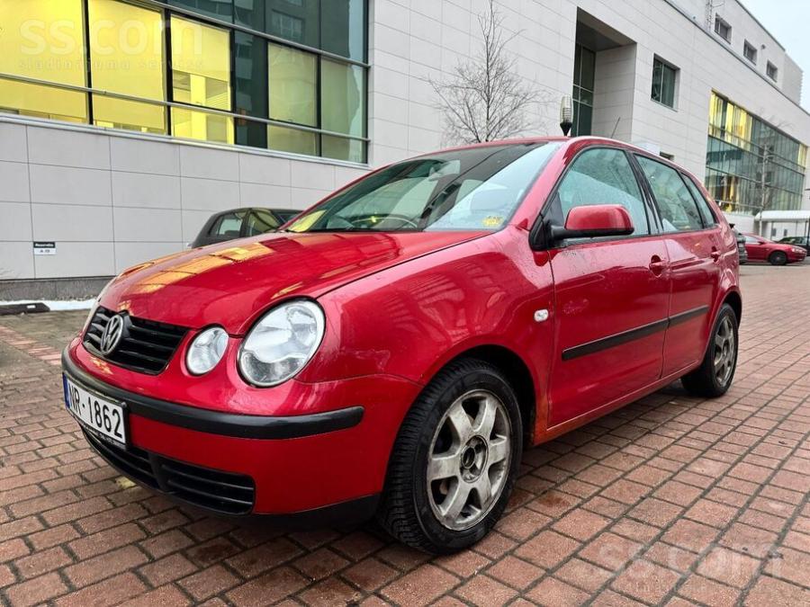 Sarkans Volkswagen Polo 2002 Rīga, ar dzinēja tilpumu 1.20 L un nobraukumu 0 tūkst. km par 1300 €, foto 3 vietnē AUTOMOTO.COM.LV