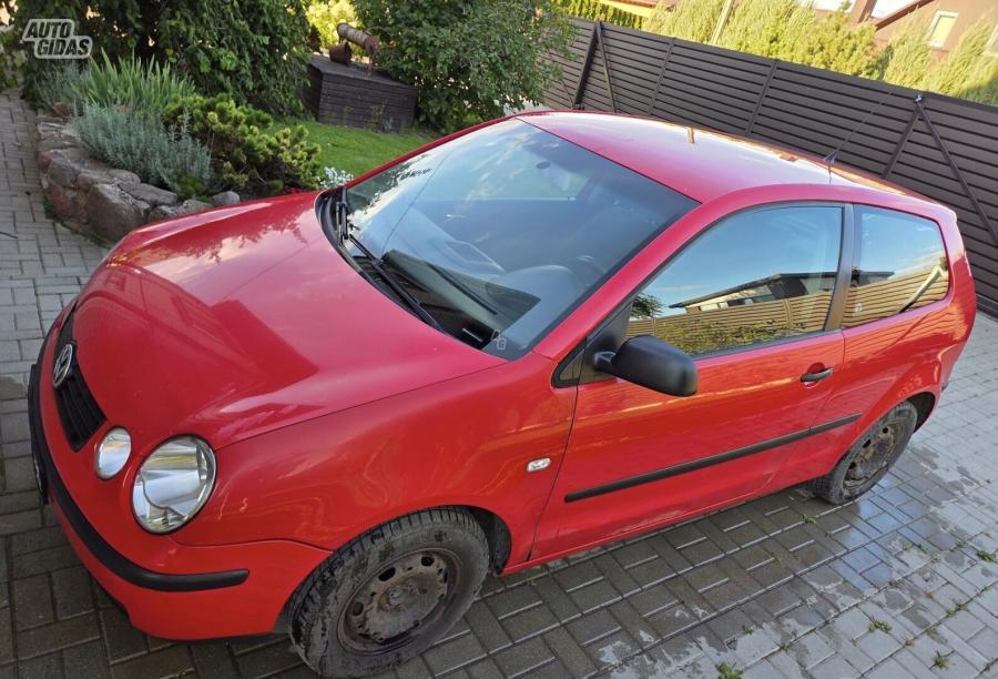Red Volkswagen Polo 2003 in Kaunas, with an engine capacity of 1.90 L and mileage of 260 thousand km for 650 €, photo 8 on AUTOMOTO.COM.LV