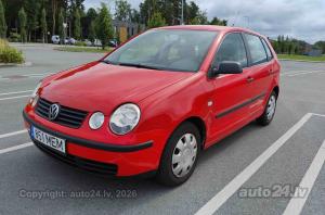 Красный Фольксваген Поло 2005 в Таллин, объемом двигателя 1.20 л и пробегом 184 тыс. км за 1690 €, фото  на AUTOMOTO.COM.LV