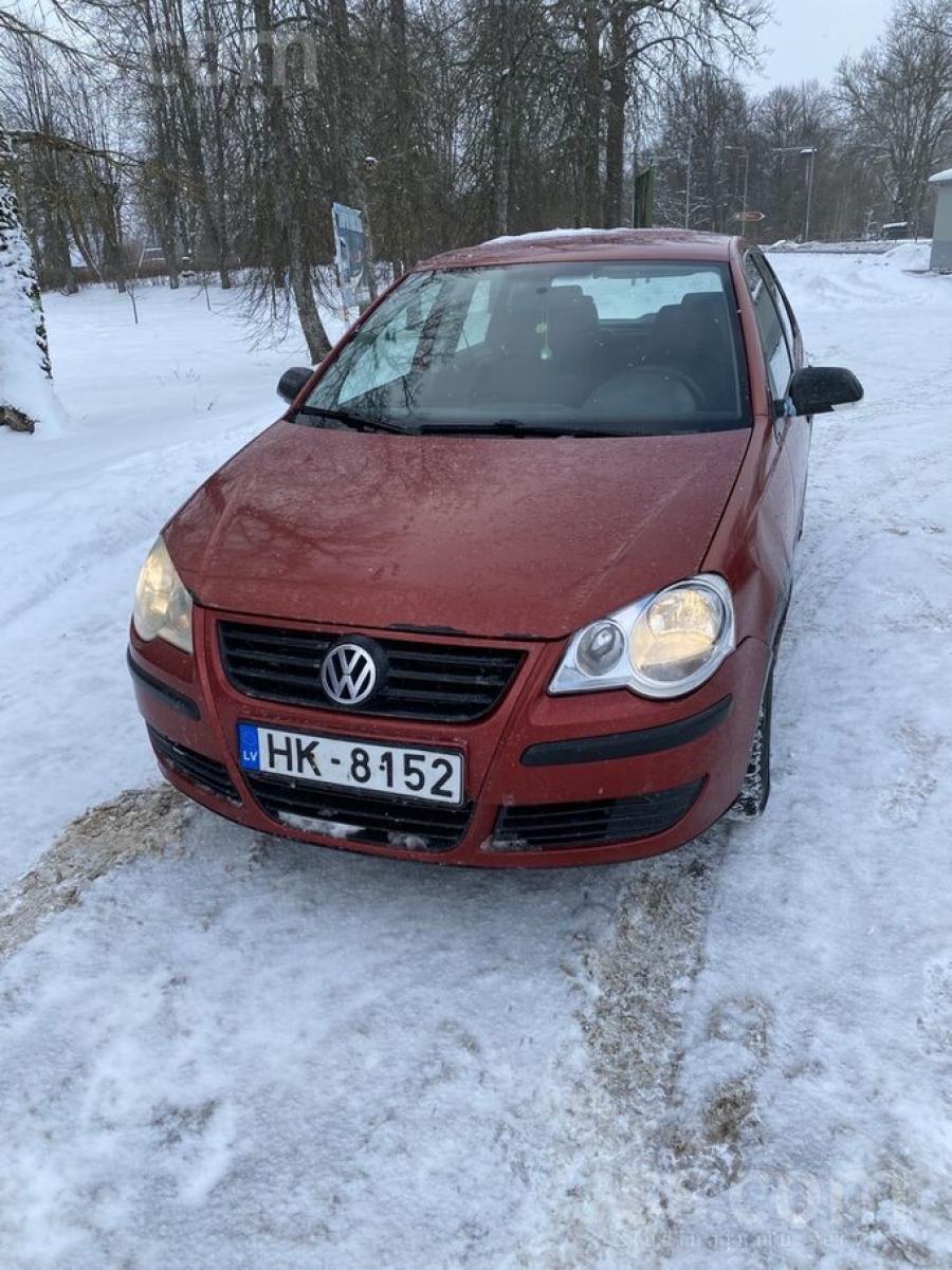Sarkans Volkswagen Polo 2006 Daugavpils, ar dzinēja tilpumu 1.20 L un nobraukumu 310 tūkst. km par 600 €, foto 1 vietnē AUTOMOTO.COM.LV
