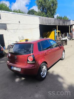 Sarkans Volkswagen Polo 2006 Rīga, ar dzinēja tilpumu 1.40 L un nobraukumu 260 tūkst. km par 1850 €, foto 5 vietnē AUTOMOTO.COM.LV