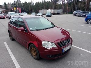 Sarkans Volkswagen Polo 2007 Rīga, ar dzinēja tilpumu 1.40 L un nobraukumu 157 tūkst. km par 2300 €, foto 2 vietnē AUTOMOTO.COM.LV