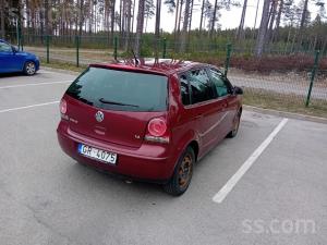 Sarkans Volkswagen Polo 2007 Rīga, ar dzinēja tilpumu 1.40 L un nobraukumu 157 tūkst. km par 2300 €, foto 3 vietnē AUTOMOTO.COM.LV