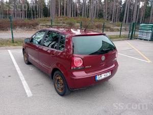 Sarkans Volkswagen Polo 2007 Rīga, ar dzinēja tilpumu 1.40 L un nobraukumu 157 tūkst. km par 2300 €, foto 4 vietnē AUTOMOTO.COM.LV