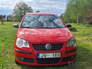 Sarkans Volkswagen Polo 2007 Rīga, ar dzinēja tilpumu 1.20 L un nobraukumu 193 tūkst. km par 1250 €, foto  vietnē AUTOMOTO.COM.LV