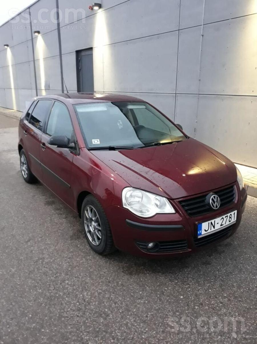 Red Volkswagen Polo 2007 in Riga, with an engine capacity of 1.40 L and mileage of 258 thousand km for 2000 €, photo 1 on AUTOMOTO.COM.LV
