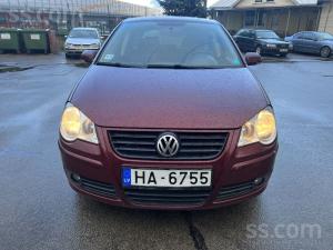 Red Volkswagen Polo 2008 in Riga, with an engine capacity of 1.40 L and mileage of 315 thousand km for 400 €, photo 14 on AUTOMOTO.COM.LV