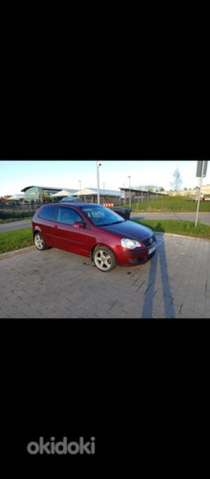 Sarkans Volkswagen Polo 2008 Tallina, ar dzinēja tilpumu 1.40 L un nobraukumu 0 tūkst. km par 1400 €, foto 3 vietnē AUTOMOTO.COM.LV