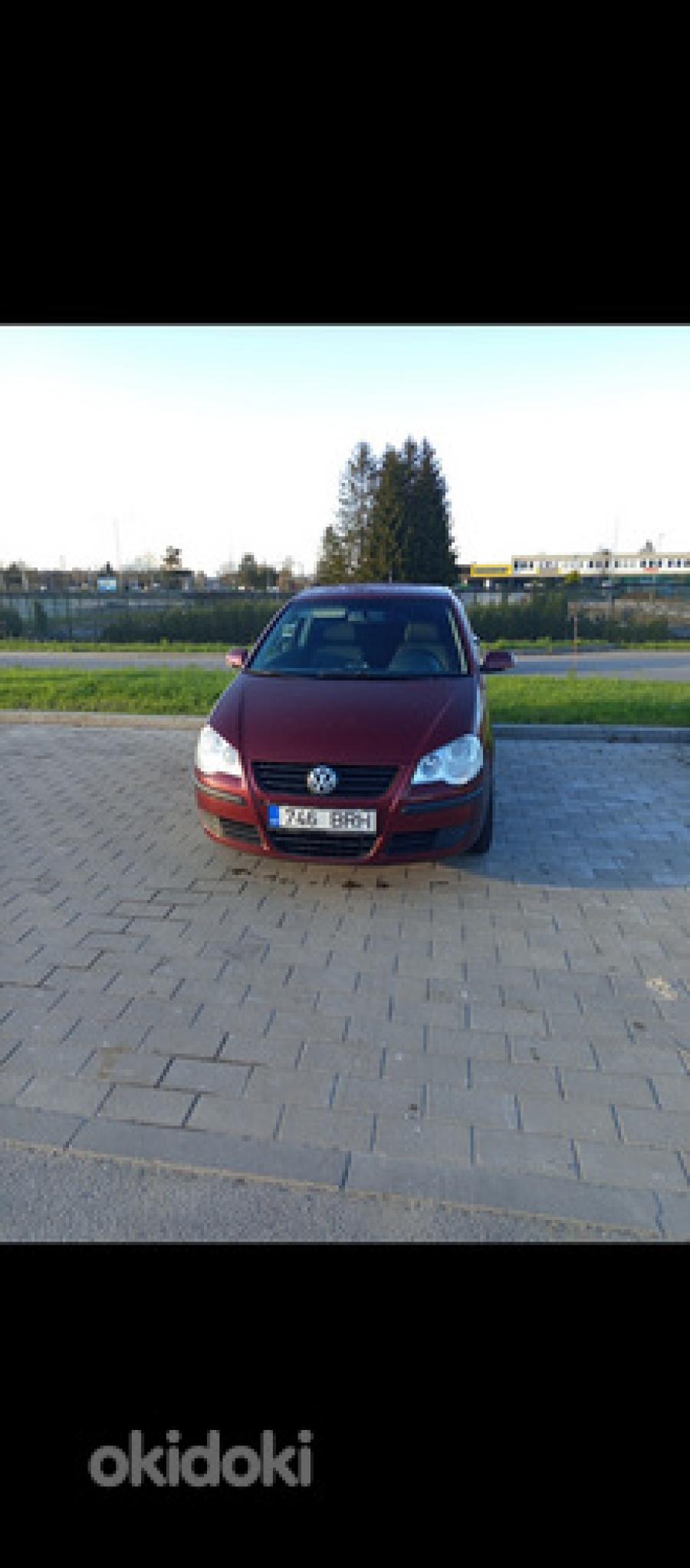 Sarkans Volkswagen Polo 2008 Tallina, ar dzinēja tilpumu 1.40 L un nobraukumu 0 tūkst. km par 1400 €, foto 4 vietnē AUTOMOTO.COM.LV