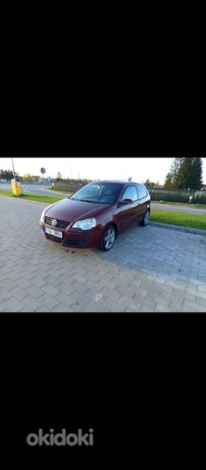 Sarkans Volkswagen Polo 2008 Tallina, ar dzinēja tilpumu 1.40 L un nobraukumu 0 tūkst. km par 1400 €, foto 5 vietnē AUTOMOTO.COM.LV