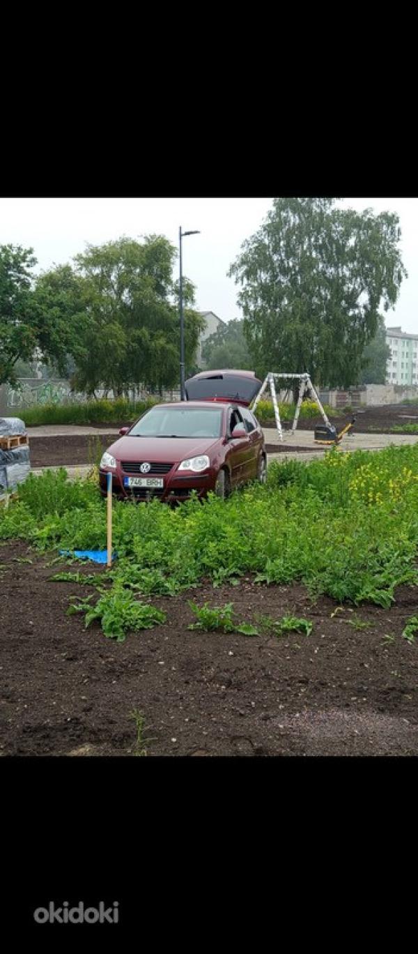 Red Volkswagen Polo 2008 in Tallinn, with an engine capacity of 1.40 L and mileage of 0 thousand km for 1400 €, photo 7 on AUTOMOTO.COM.LV