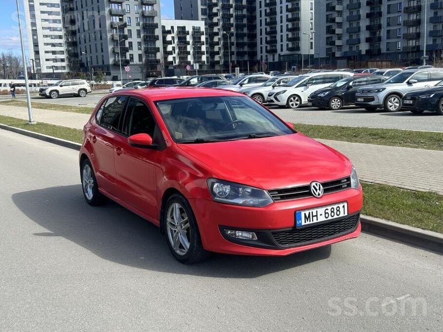 Sarkans Volkswagen Polo 2009 Rīga, ar dzinēja tilpumu 1.60 L un nobraukumu 260 tūkst. km par 2200 €, foto 1 vietnē AUTOMOTO.COM.LV