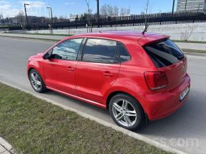 Sarkans Volkswagen Polo 2009 Rīga, ar dzinēja tilpumu 1.60 L un nobraukumu 260 tūkst. km par 2200 €, foto 5 vietnē AUTOMOTO.COM.LV