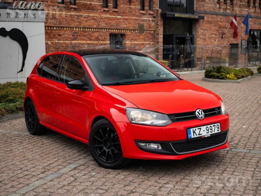 Sarkans Volkswagen Polo 2010 Liepāja, ar dzinēja tilpumu 1.60 L un nobraukumu 309 tūkst. km par 3750 €, foto 1 vietnē AUTOMOTO.COM.LV