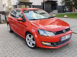 Sarkans Volkswagen Polo 2010 Viļņa, ar dzinēja tilpumu 1.60 L un nobraukumu 300 tūkst. km par 3350 €, foto 8 vietnē AUTOMOTO.COM.LV