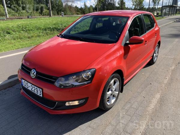 Sarkans Volkswagen Polo 2010 Rīga, ar dzinēja tilpumu 1.20 L un nobraukumu 173 tūkst. km par 5200 €, foto 1 vietnē AUTOMOTO.COM.LV