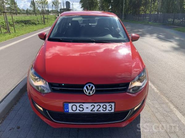 Sarkans Volkswagen Polo 2010 Rīga, ar dzinēja tilpumu 1.20 L un nobraukumu 173 tūkst. km par 5200 €, foto 4 vietnē AUTOMOTO.COM.LV