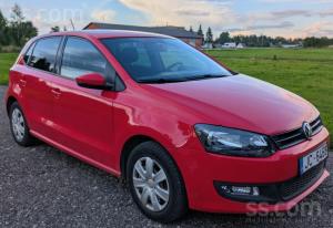 Sarkans Volkswagen Polo 2012 Jēkabpils, ar dzinēja tilpumu 1.20 L un nobraukumu 265 tūkst. km par 2700 €, foto 3 vietnē AUTOMOTO.COM.LV